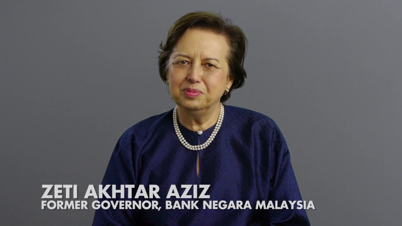 Zeti Aziz, Former Governor Bank Negara Malaysia | NMH